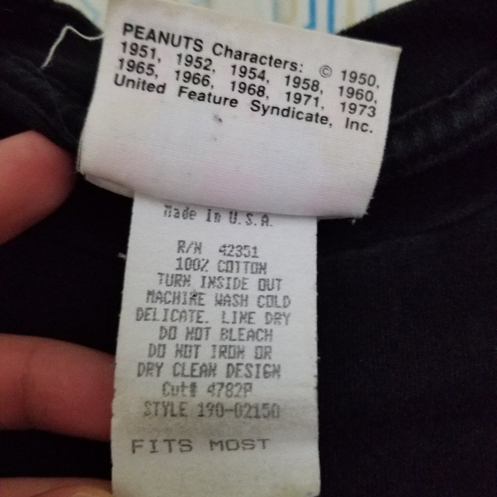Vintage 80s Peanuts Snoopy Andy Warhol Art Shirt - Gem